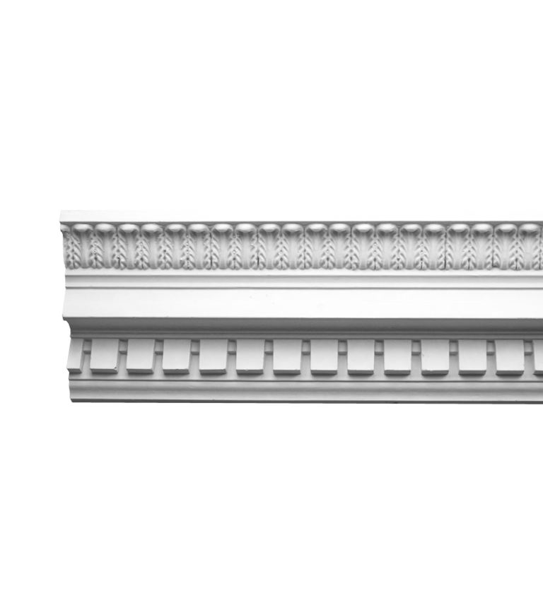 Georgian dentil cornice (CN39) - Fine Art Plasterwork