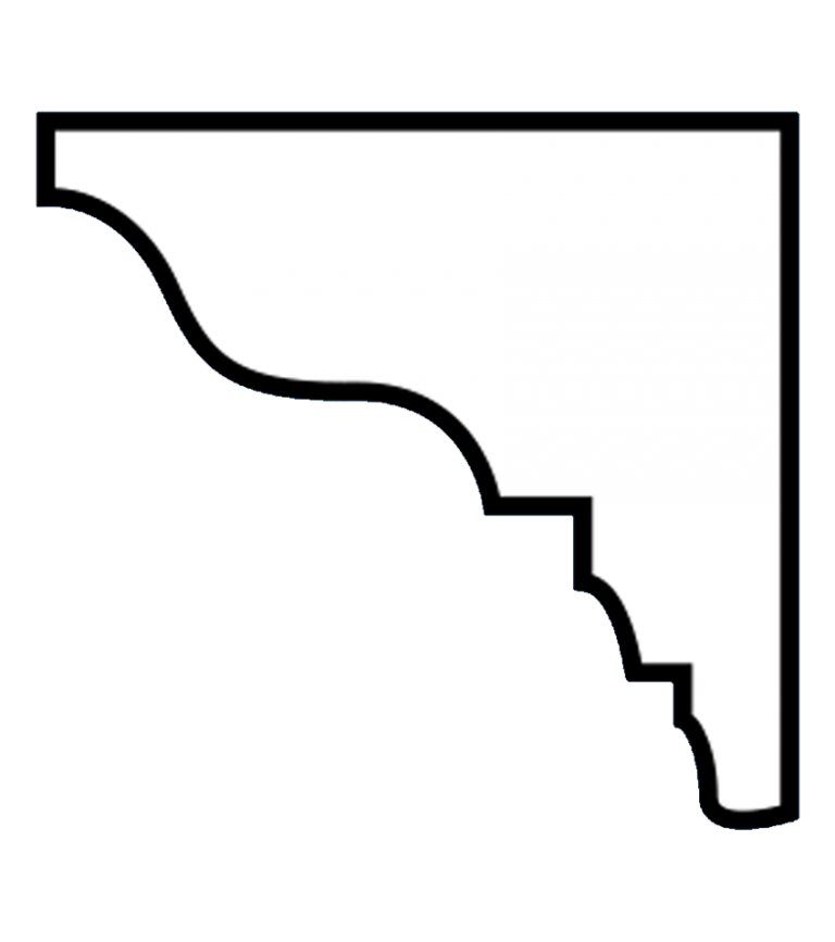 Simple Victorian cornice (CN59) - Fine Art Plasterwork